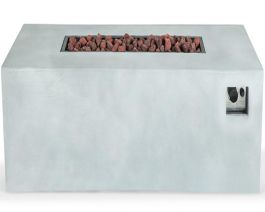 Concrete Rectangular Fire Table